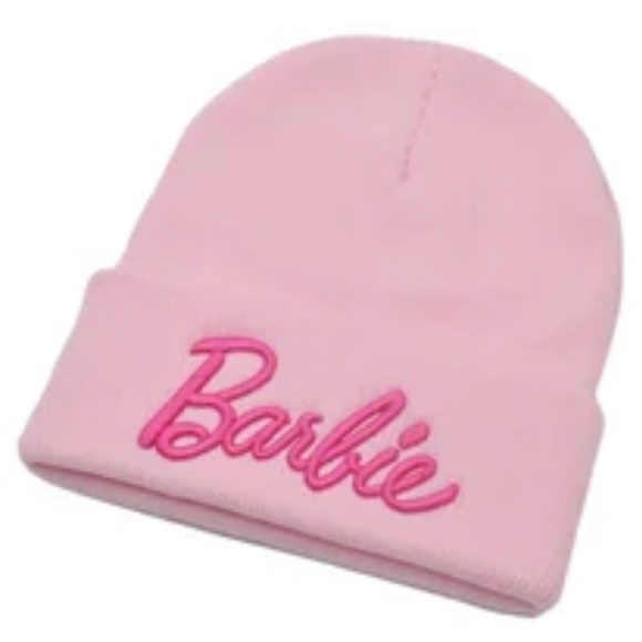 Barbie | Accessories | Barbie Beanie Hat New Adult Size Pink | Poshmark
